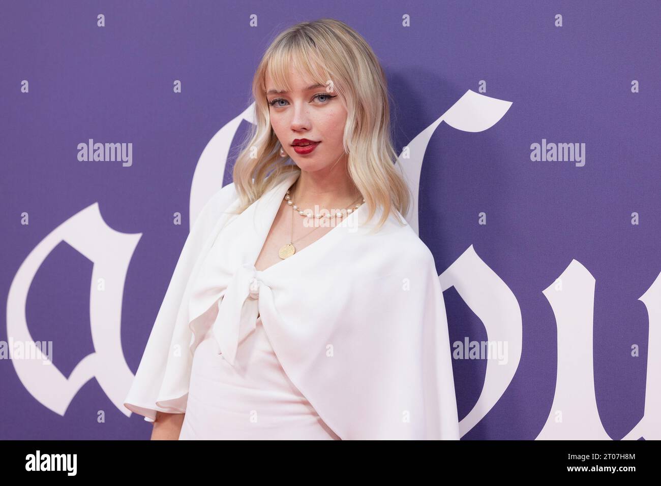 London, UK. 04 October, 2023. Lola Clark attends SALTBURN Opening Gala ...