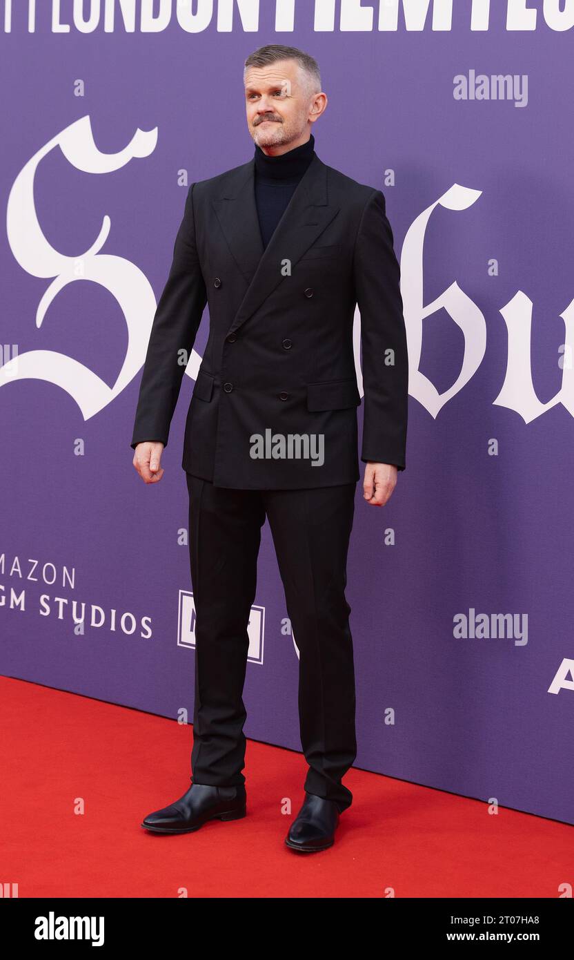 London, UK. 04 October, 2023. Ben Roberts attends SALTBURN Opening Gala ...