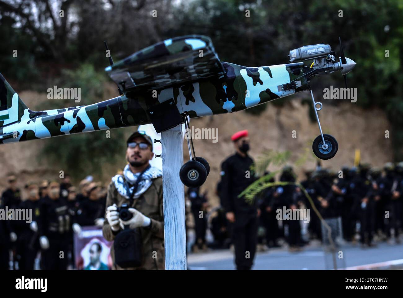 Middle East News/Gaza/Palestinian Territories Armed fighters of the Al ...