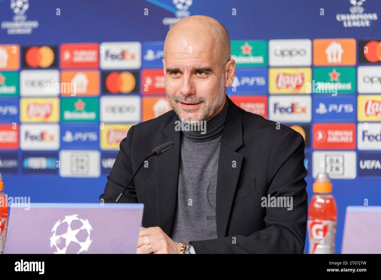 Leipzig, Deutschland. 04th Oct, 2023. Josep "Pep" Guardiola Sala ...