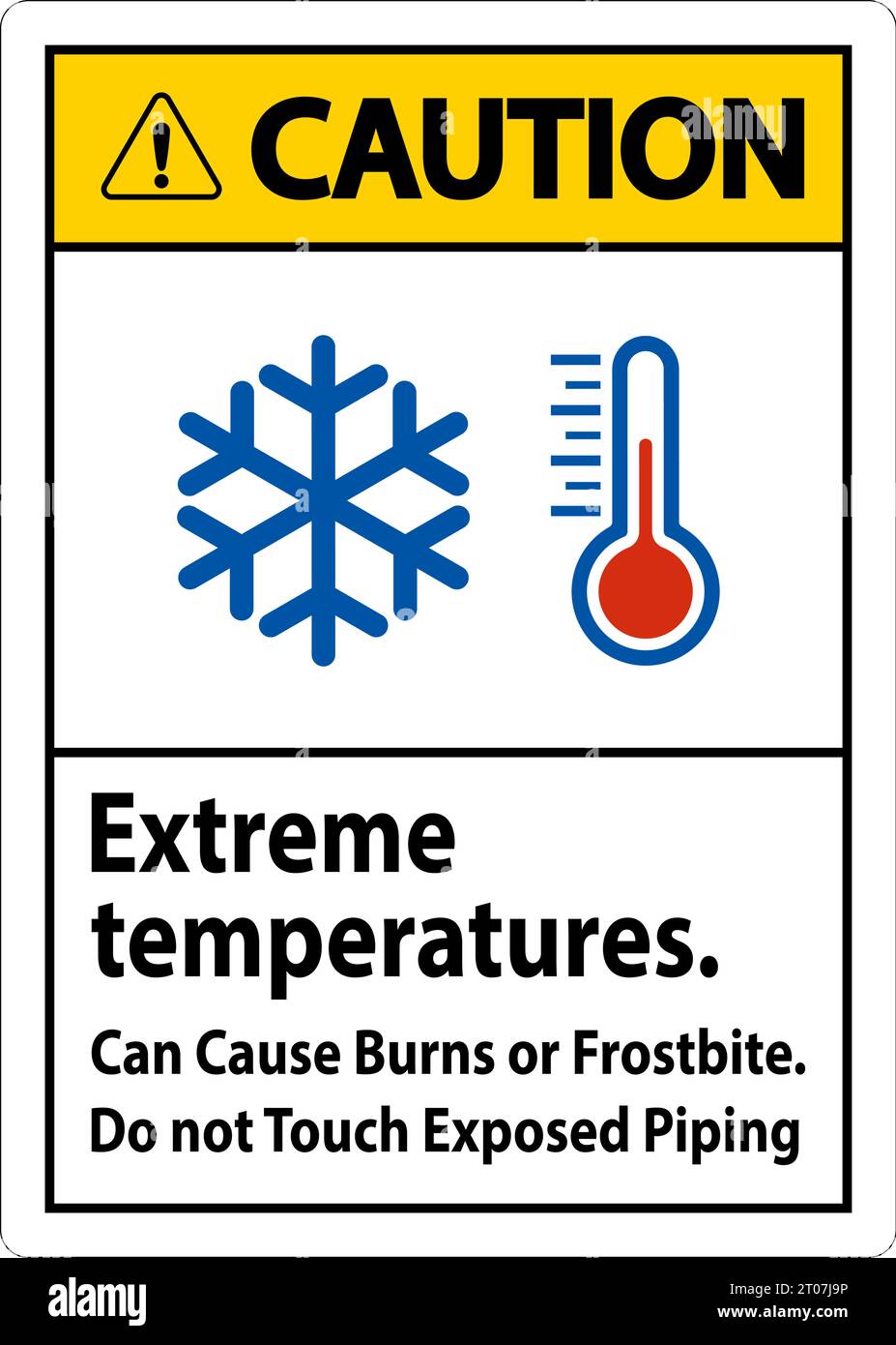 Extreme heat warning sign Stock Vector Images - Alamy