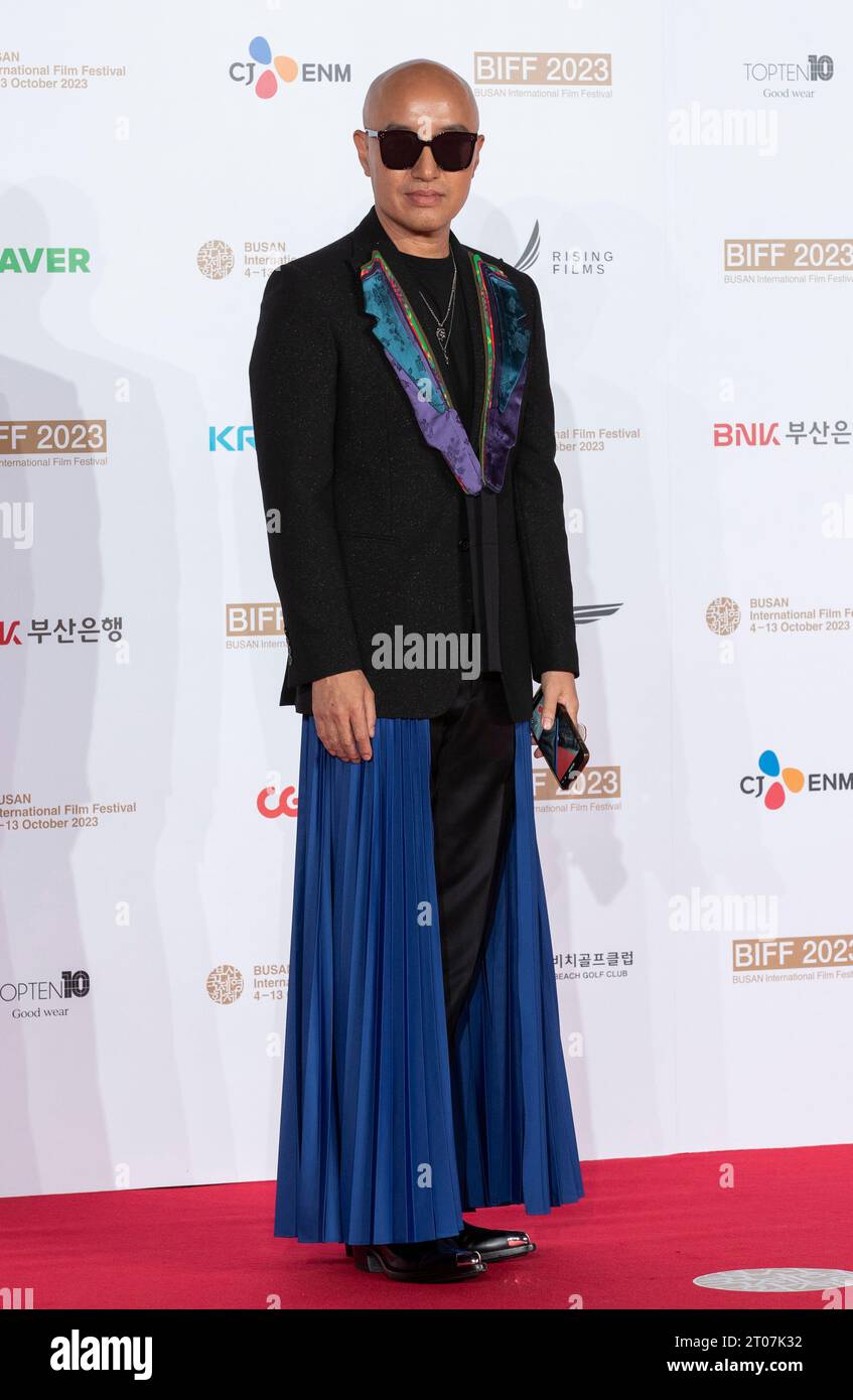Busan, South Korea. 4th Oct, 2022. South Korean actor Hong Seok-cheon ...