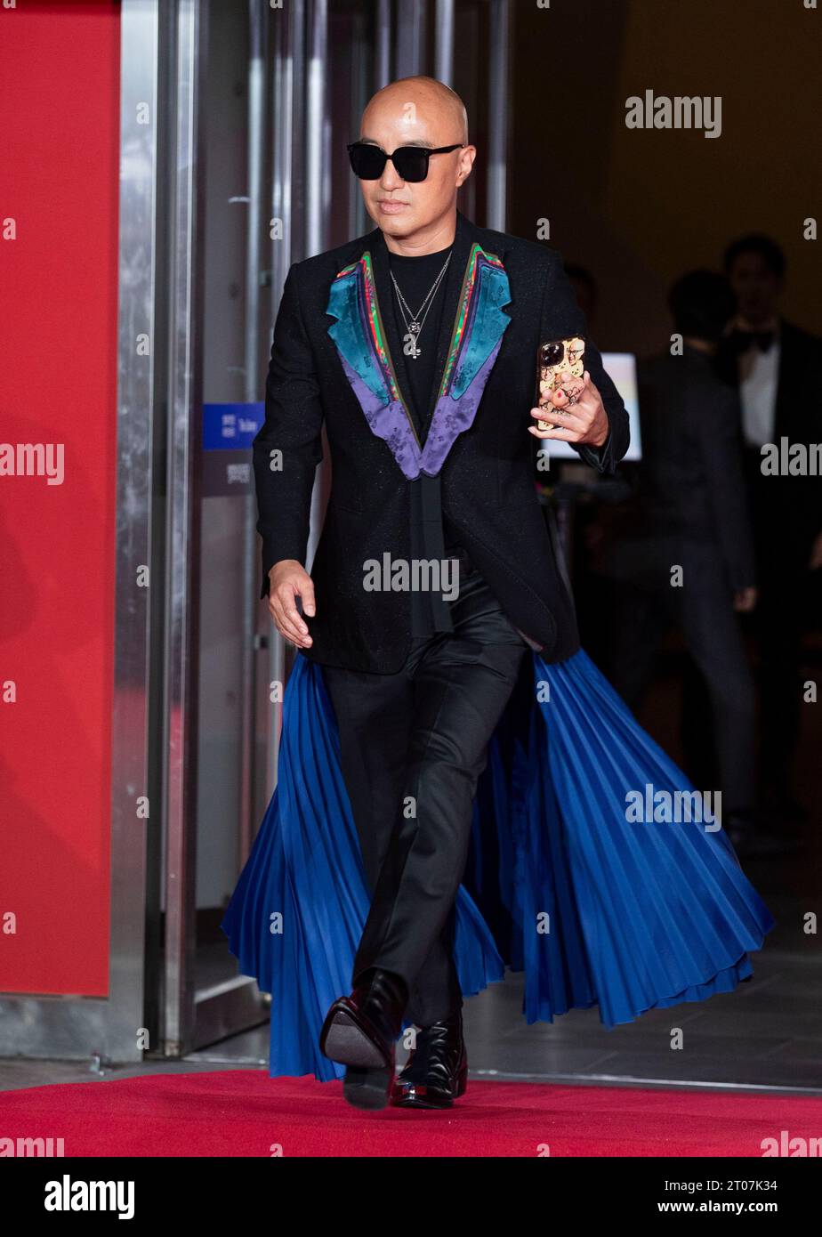 Busan, South Korea. 4th Oct, 2022. South Korean actor Hong Seok-cheon ...