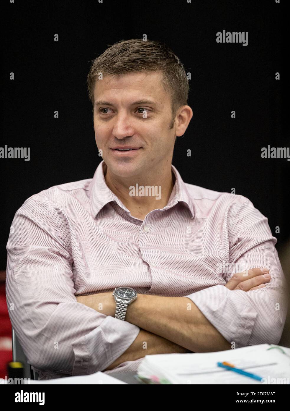 Houston, Texas, USA. 22nd May, 2023. Crew-8 astronaut MATT DOMINICK ...