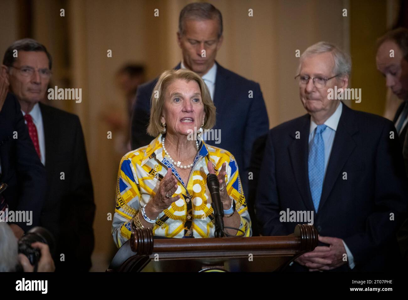 United States Senator Shelley Moore Capito (Republican of West Virginia ...