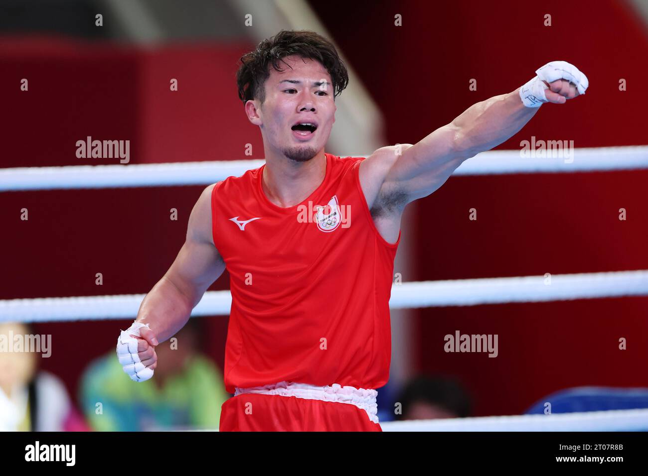 Hangzhou, China. 4th Oct, 2023. Shudai Harada (JPN) Boxing : Men's ...