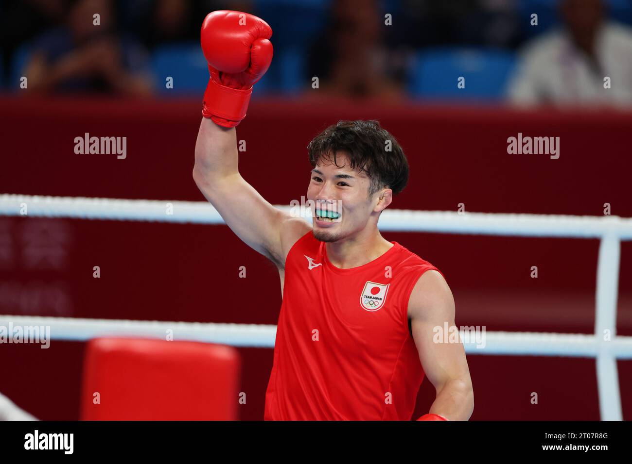 Hangzhou, China. 4th Oct, 2023. Shudai Harada (JPN) Boxing : Men's ...