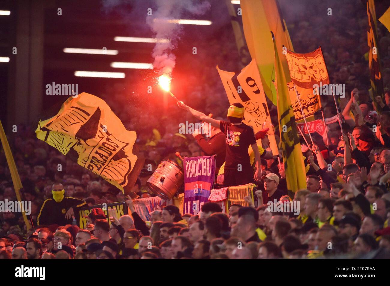 Champions League - Borussia Dortmund - AC Mailand am 04.10.2023 im ...