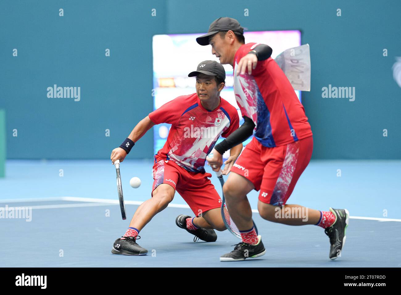 Hangzhou, China. 4th Oct, 2023. Takafumi Uchimoto Sora Hirooka (JPN ...