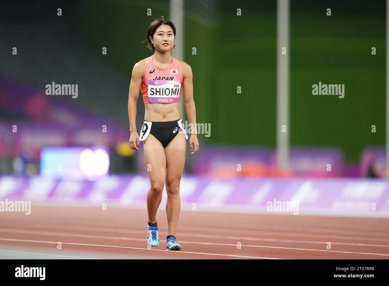 Hangzhou, China. 4th Oct, 2023. Ayano Shiomi (JPN) Athletics : Women's 800m Final at Hangzhou ...