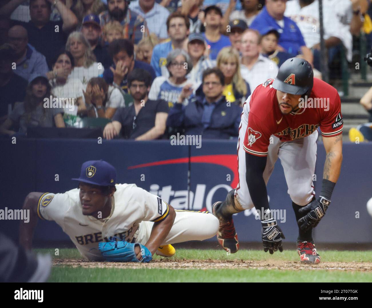 Milwaukee, United States. 04th Oct, 2023. Arizona Diamondbacks Tommy ...