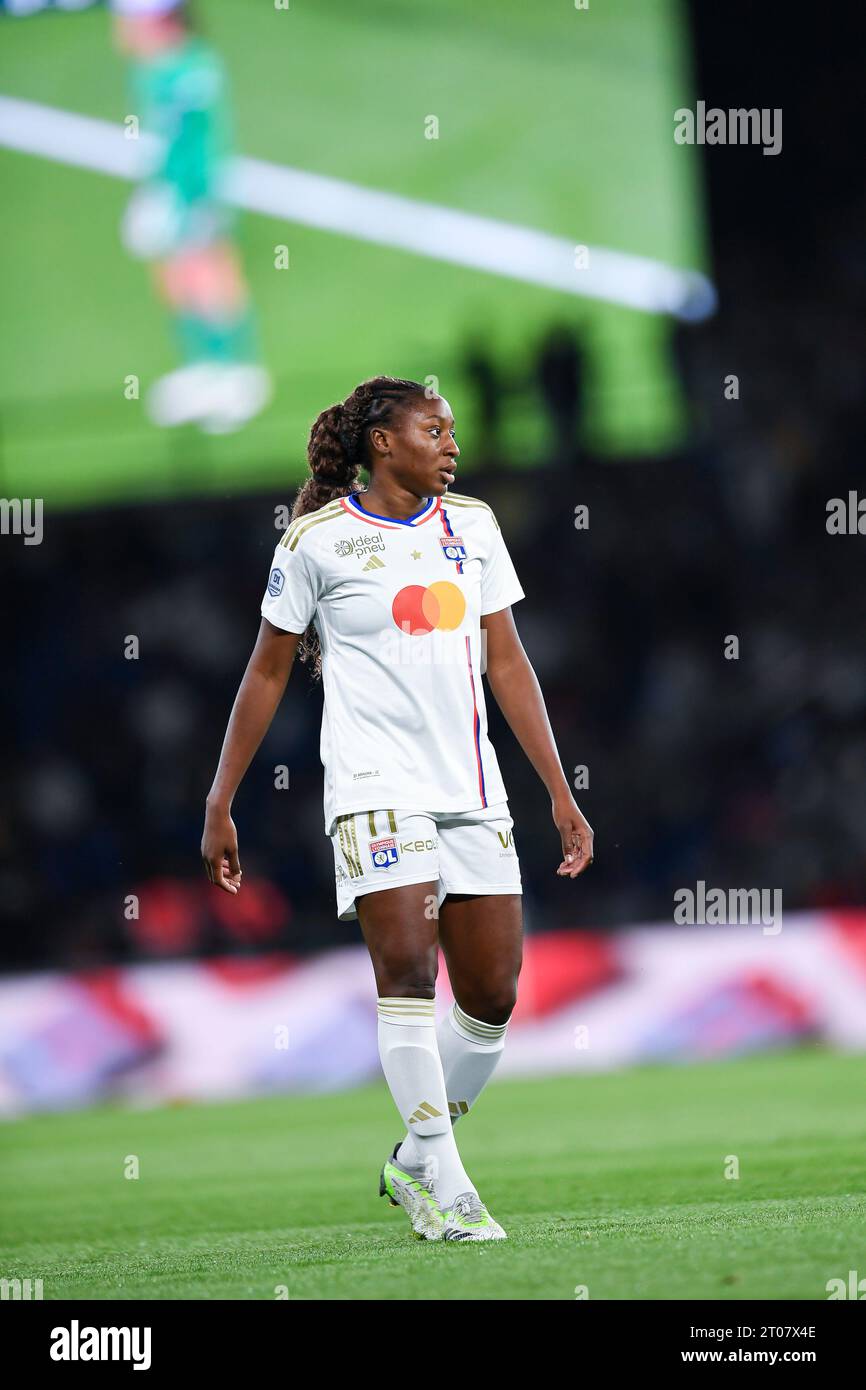 Paris, France. 01st Oct, 2023. Kadidiatou Diani during the D1 Arkema ...