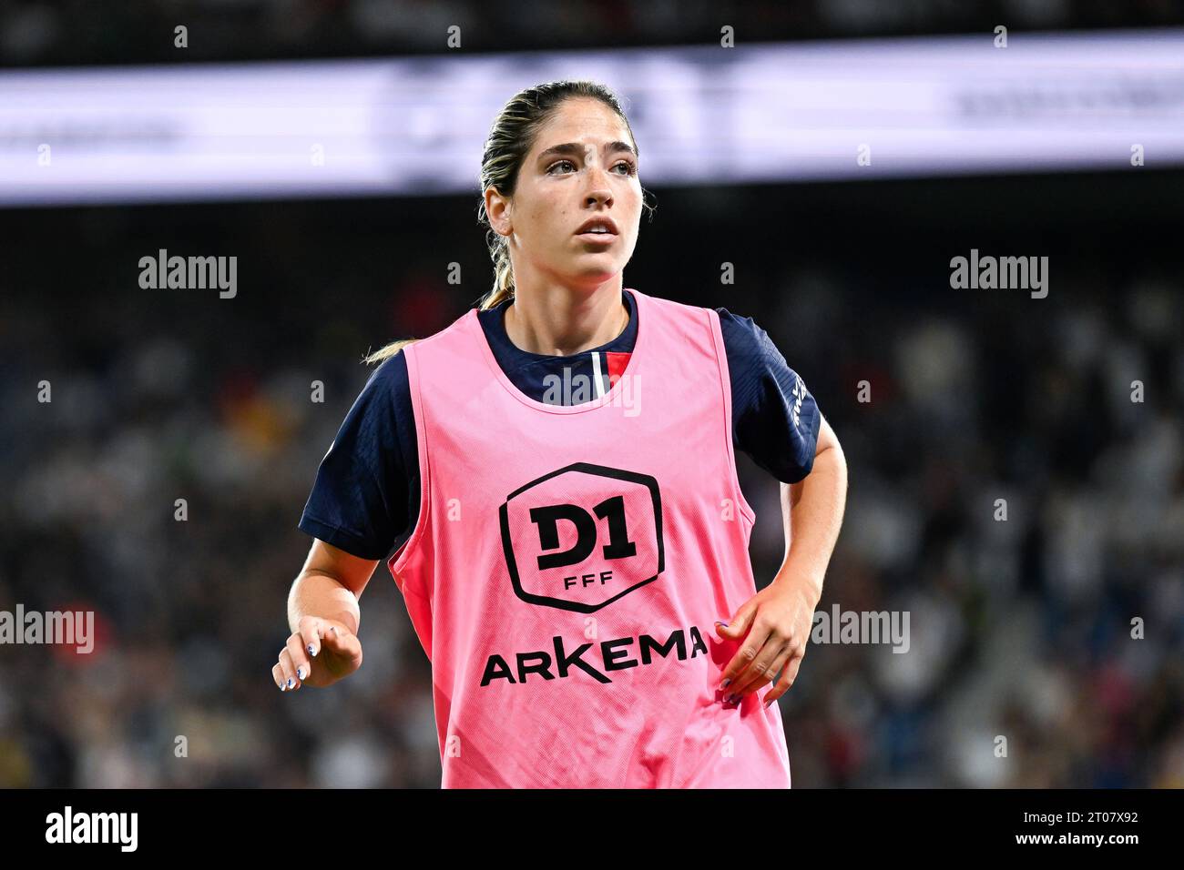 Paris, France. 01st Oct, 2023. Korbin Albert during the D1 Arkema Women ...
