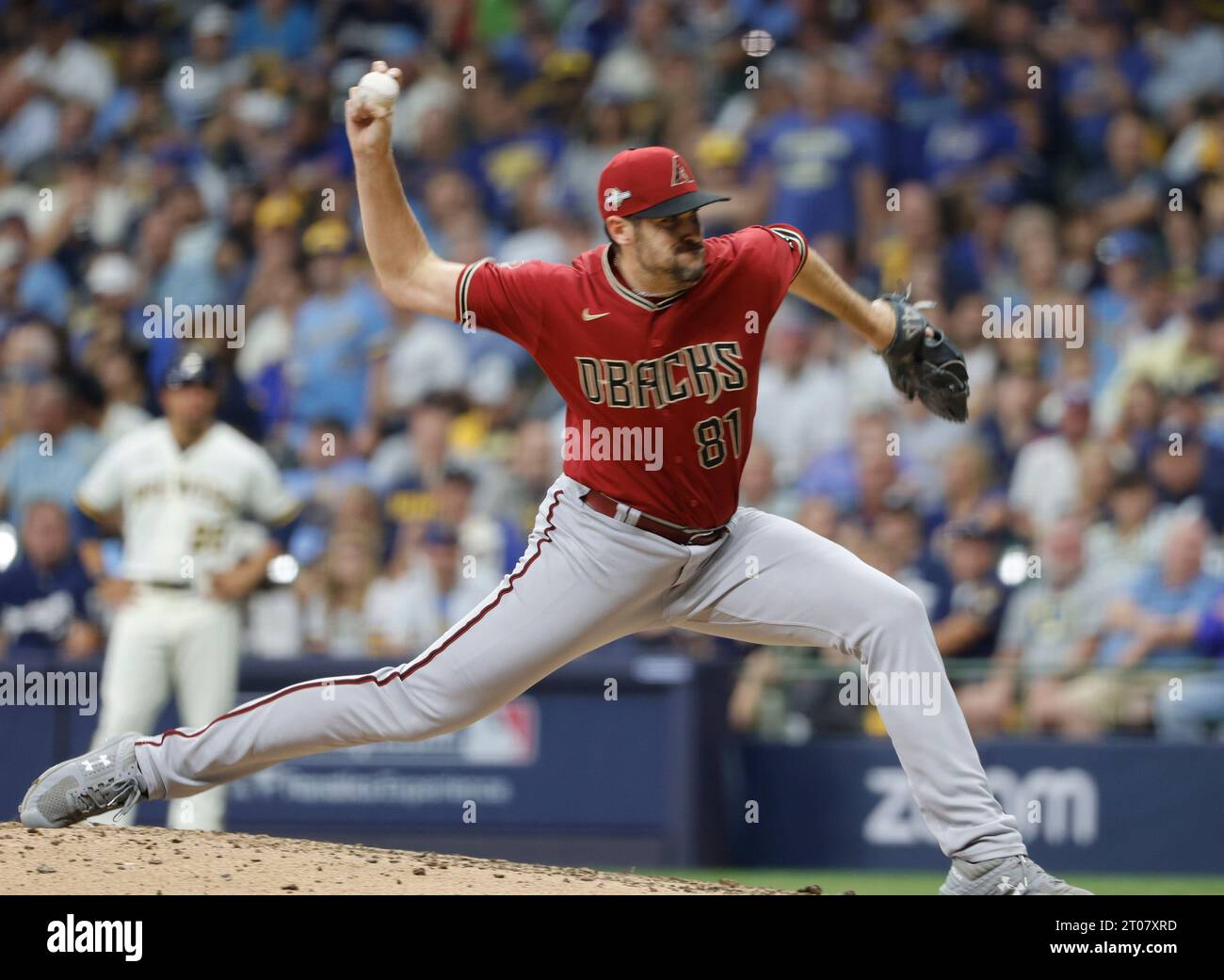 Milwaukee, United States. 04th Oct, 2023. Arizona Diamondbacks relief ...
