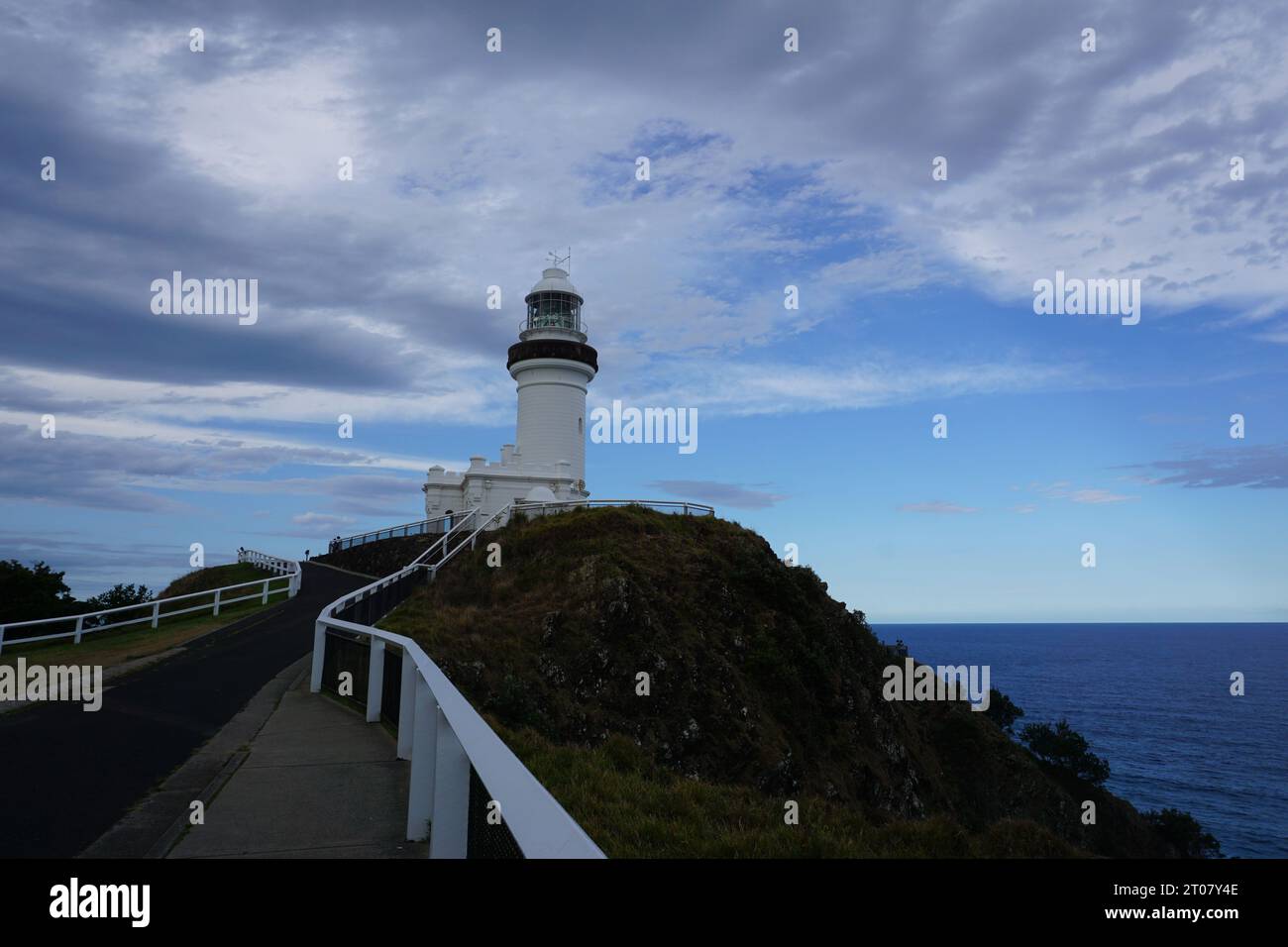 Cape byron lighthouse (byron bay lighthouse), at Cape Byron Headland ...