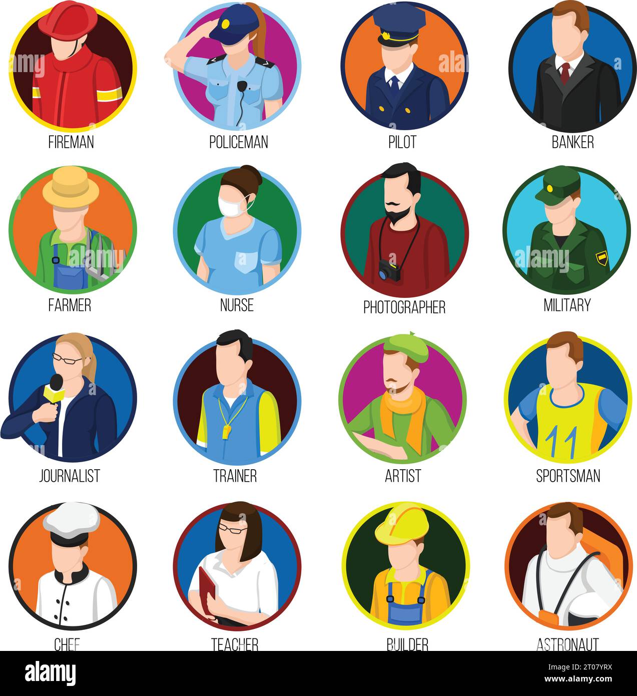 Uniformed character Cut Out Stock Images & Pictures - Alamy