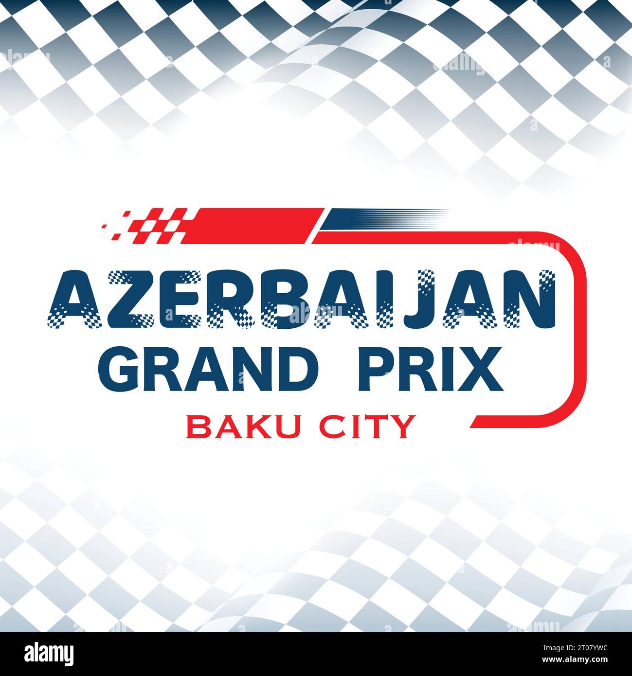 Azerbaijan grand prix checkered background Stock Vector Image & Art - Alamy