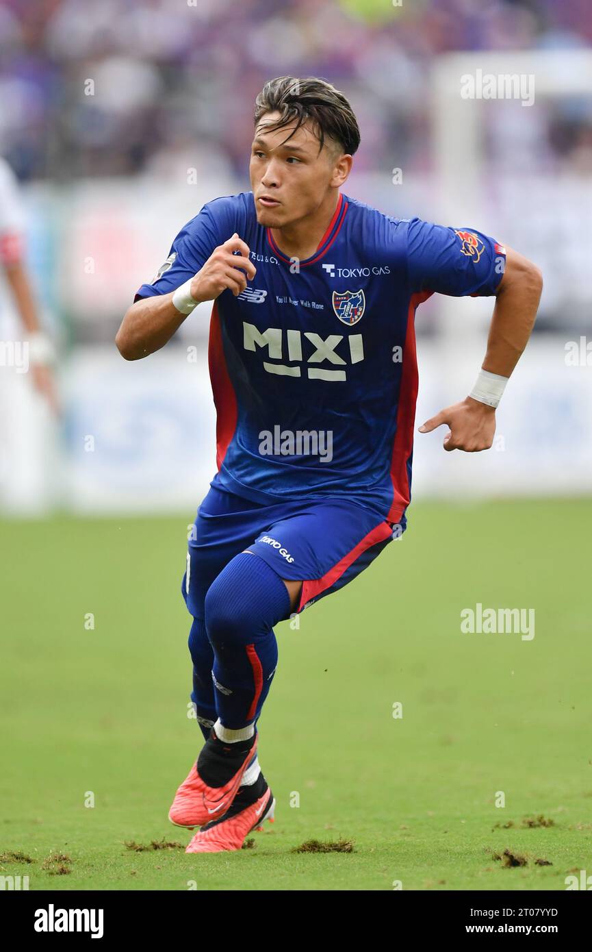 Tokyo, Japan. 1st Oct, 2023. FC Tokyo's Kuryu Matsuki during the 2023 ...