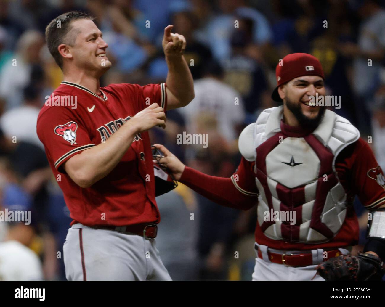 Milwaukee, United States. 04th Oct, 2023. Arizona Diamondbacks closing ...