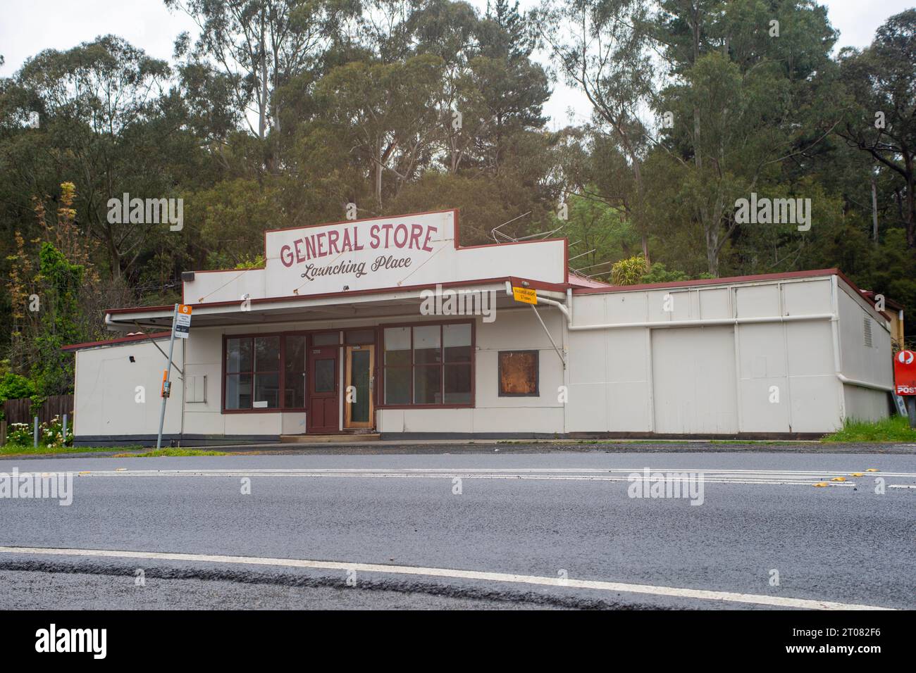 Launching place, Victoria, Australia - October 4th 2023: General store ...