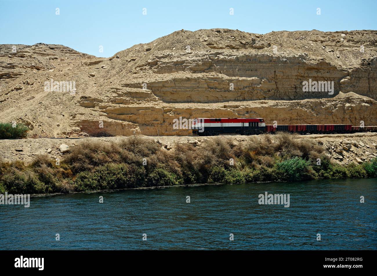 Train through egypt hi-res stock photography and images - Alamy