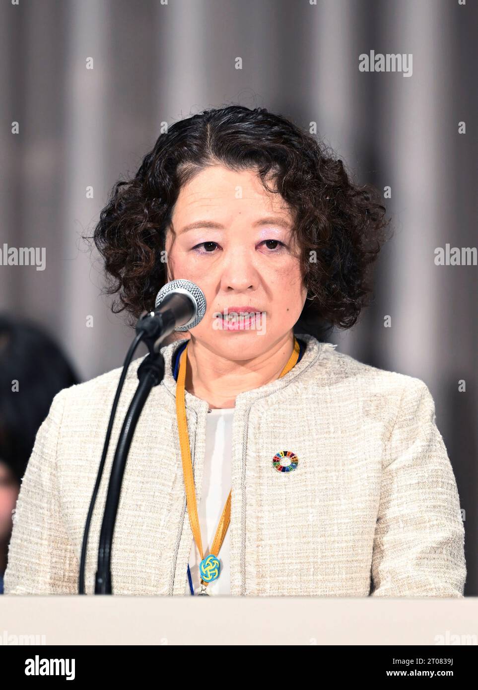 Japanese Trade Union Confederation (Rengo) President Tomoko Yoshino ... Japanese Trade Union Confederation (Rengo) President Tomoko Yoshino ...