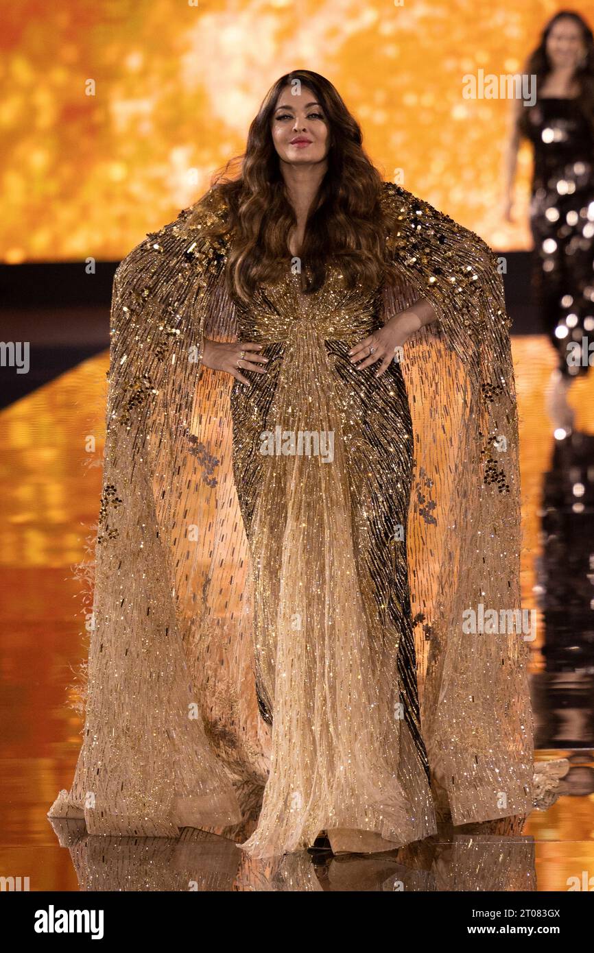 Aishwarya Rai Bachchan wears a creation for the L'Oreal Spring/Summer ...