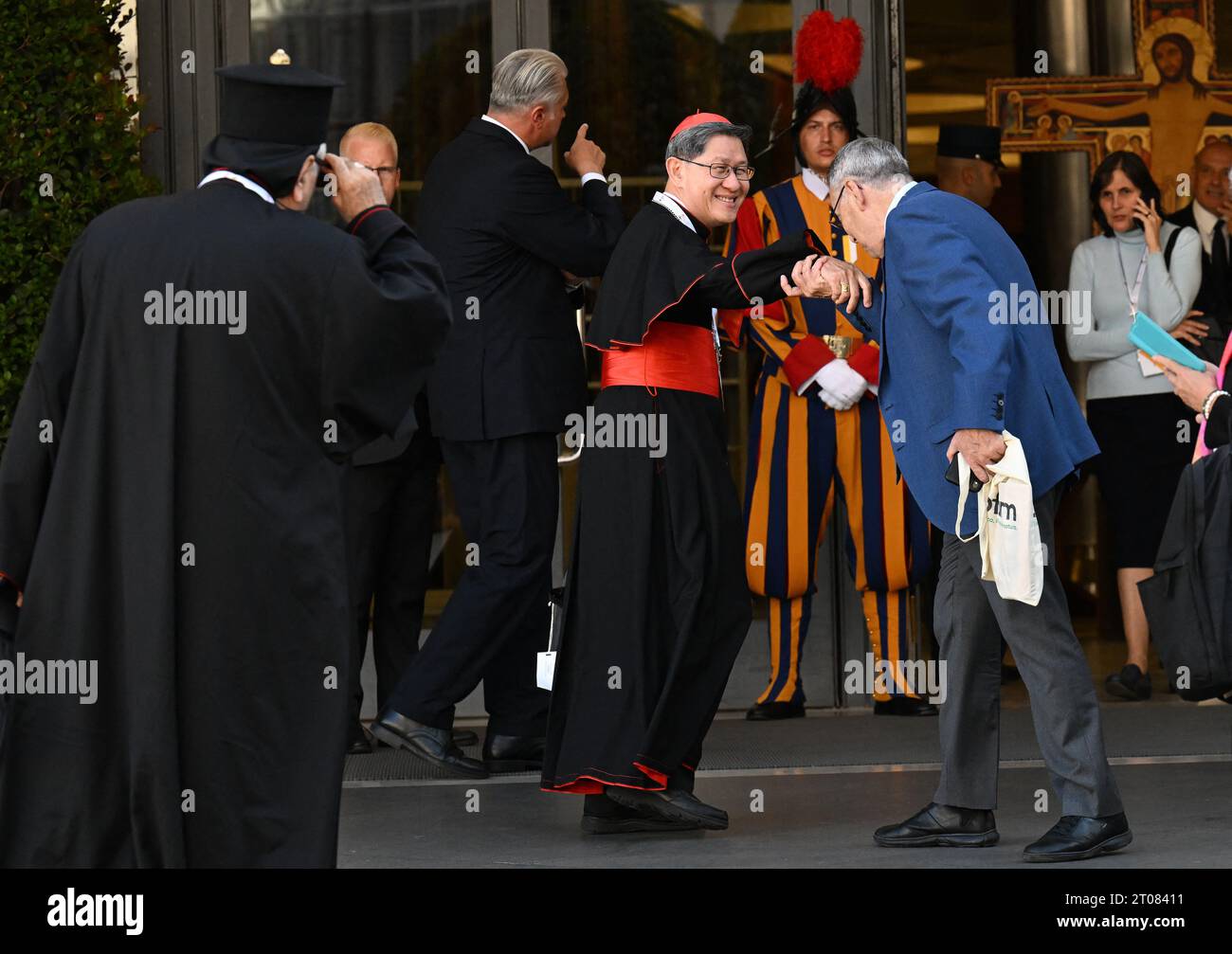 Cardinal Antonio Tagle (Philippines) arriving at the Opening of the XVI ...