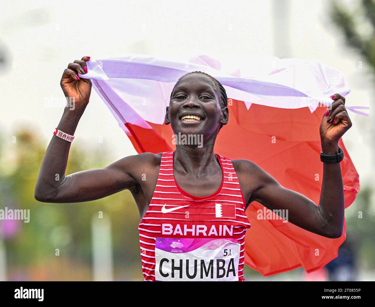 Hangzhou, China's Zhejiang Province. 5th Oct, 2023. Eunice Chebichii ...