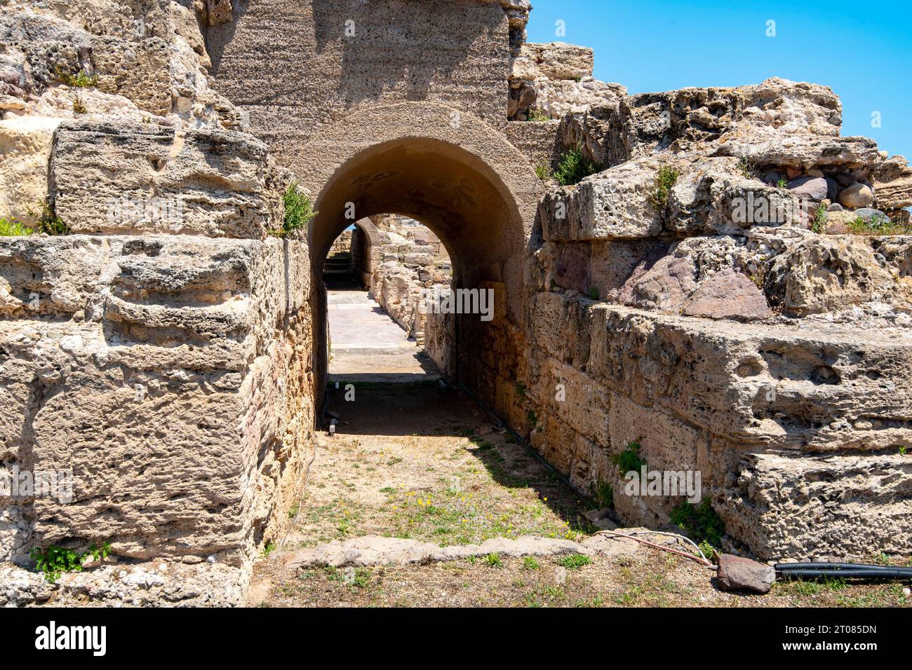 Archaeological Park of Nora - Sardinia - Italy Stock Photo - Alamy
