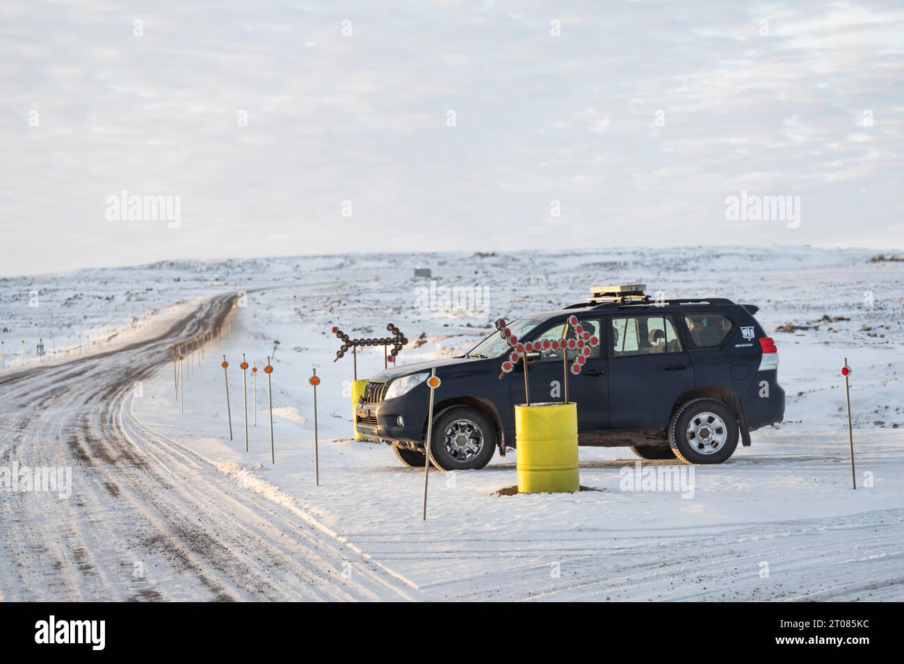Pituffik Space Base (formerly Thule Air Base) in northern Greenland ...