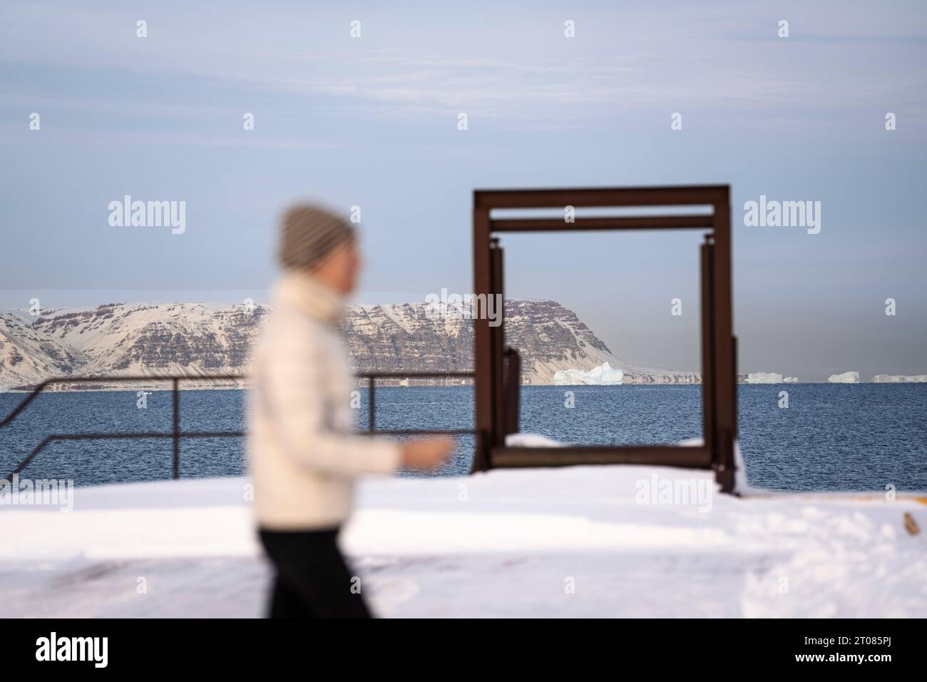 Pituffik Space Base (formerly Thule Air Base) in northern Greenland ...