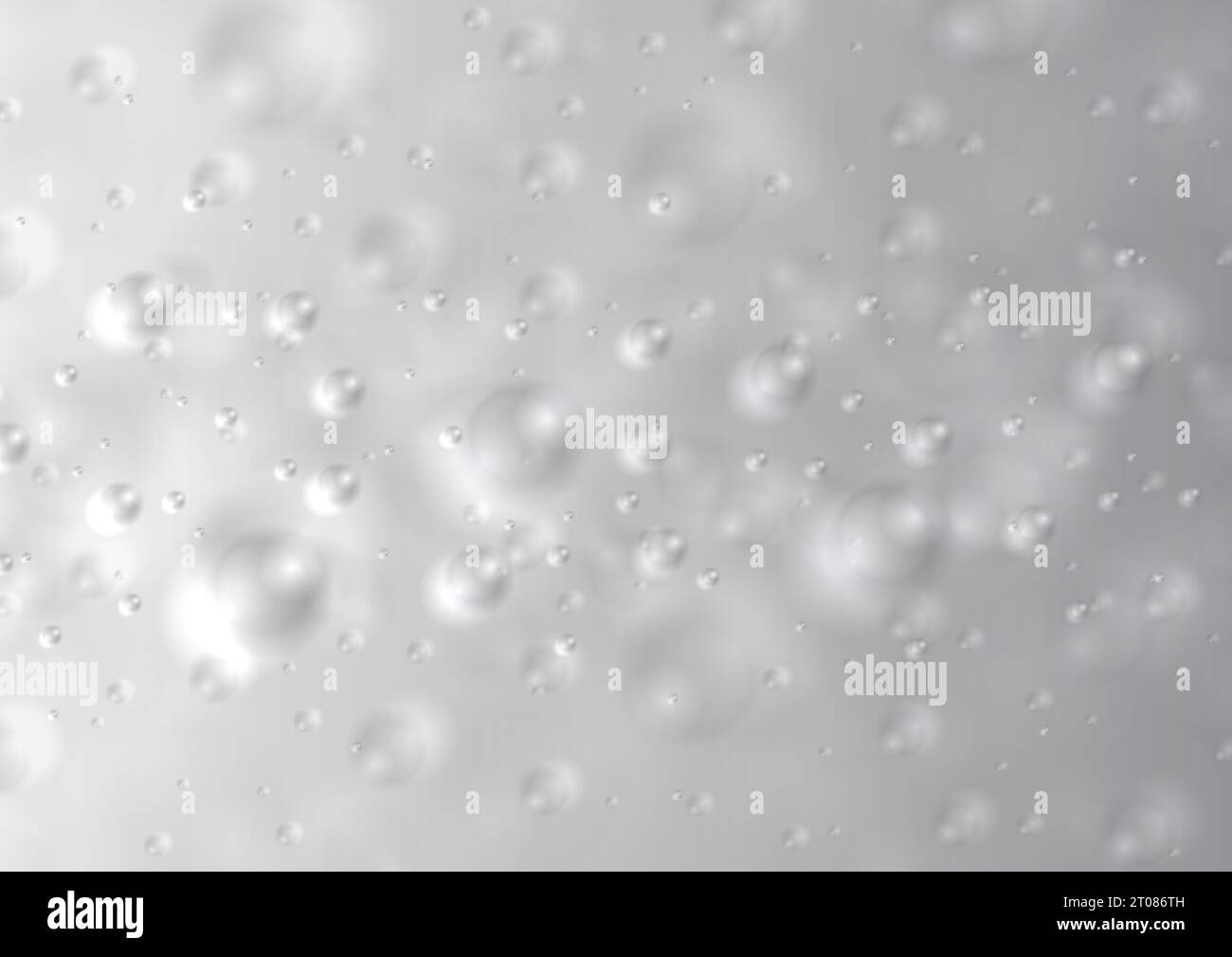 Silver grey bokeh lights particles abstract background. Vector glowing shiny design Stock Vector ...