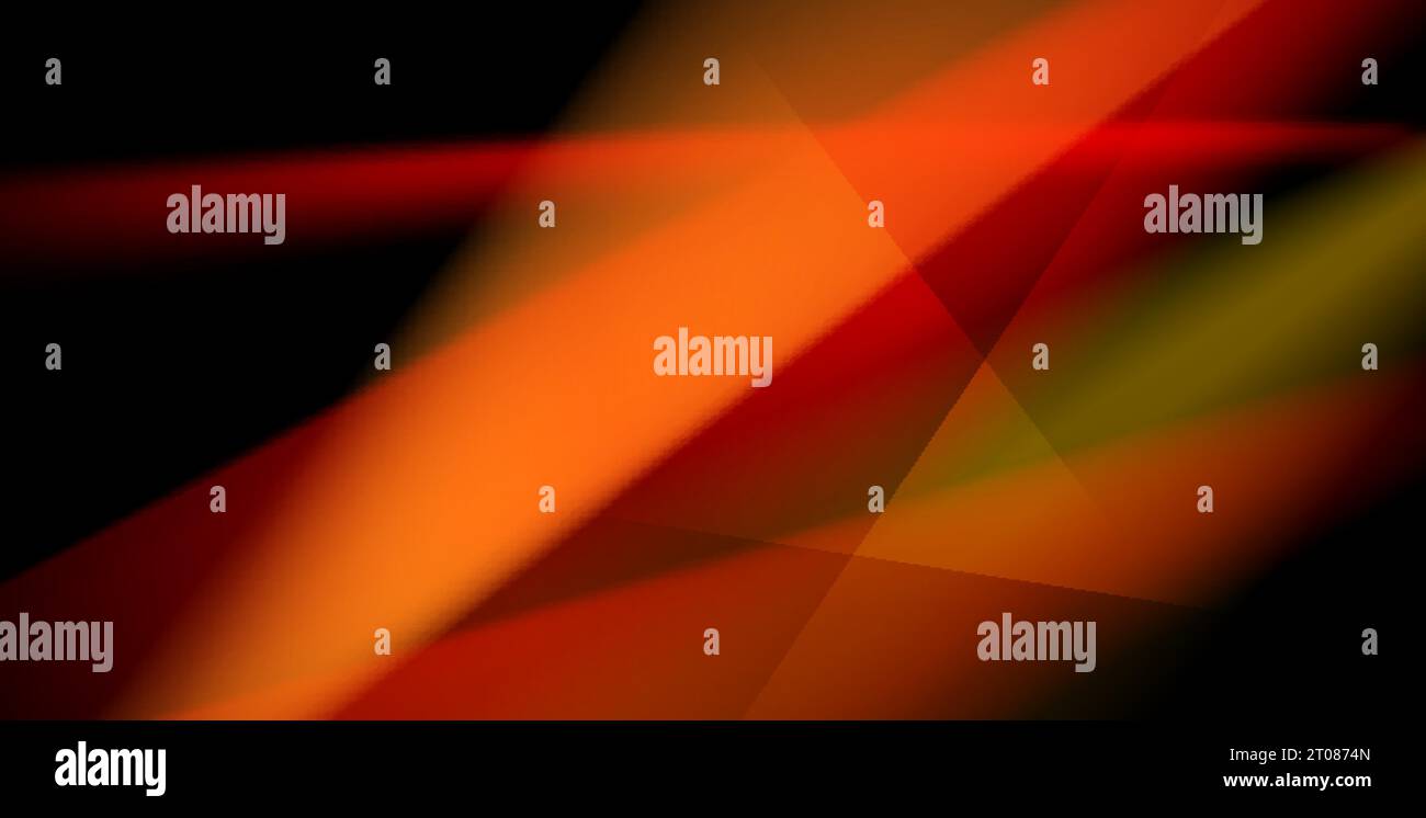Dark orange tech futuristic smooth stripes abstract background. Vector ...