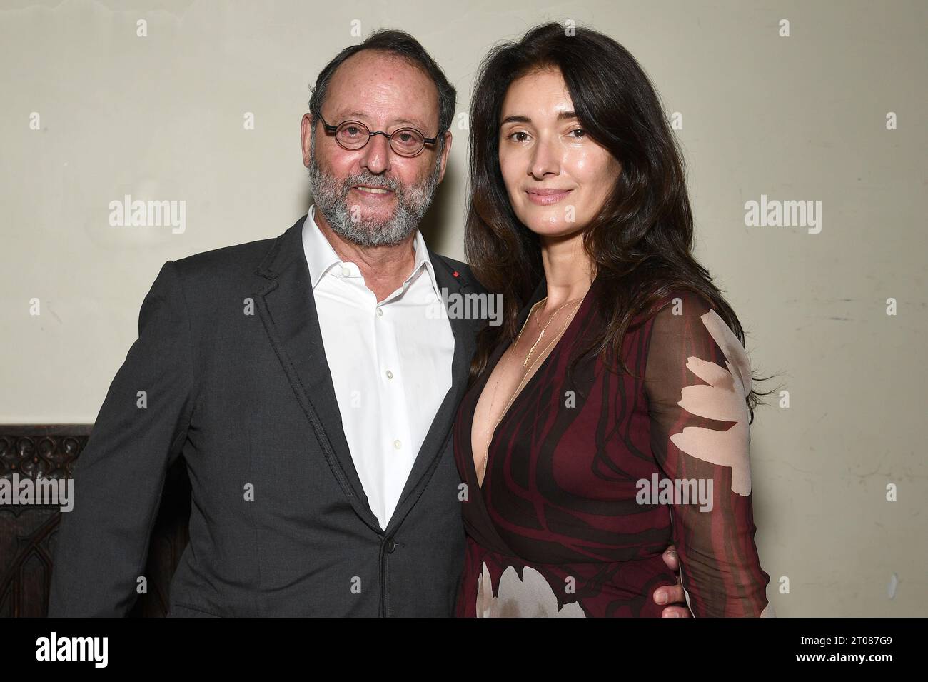 New York, USA. 04th Oct, 2023. French actor Jean Reno and Zofia Borucka ...
