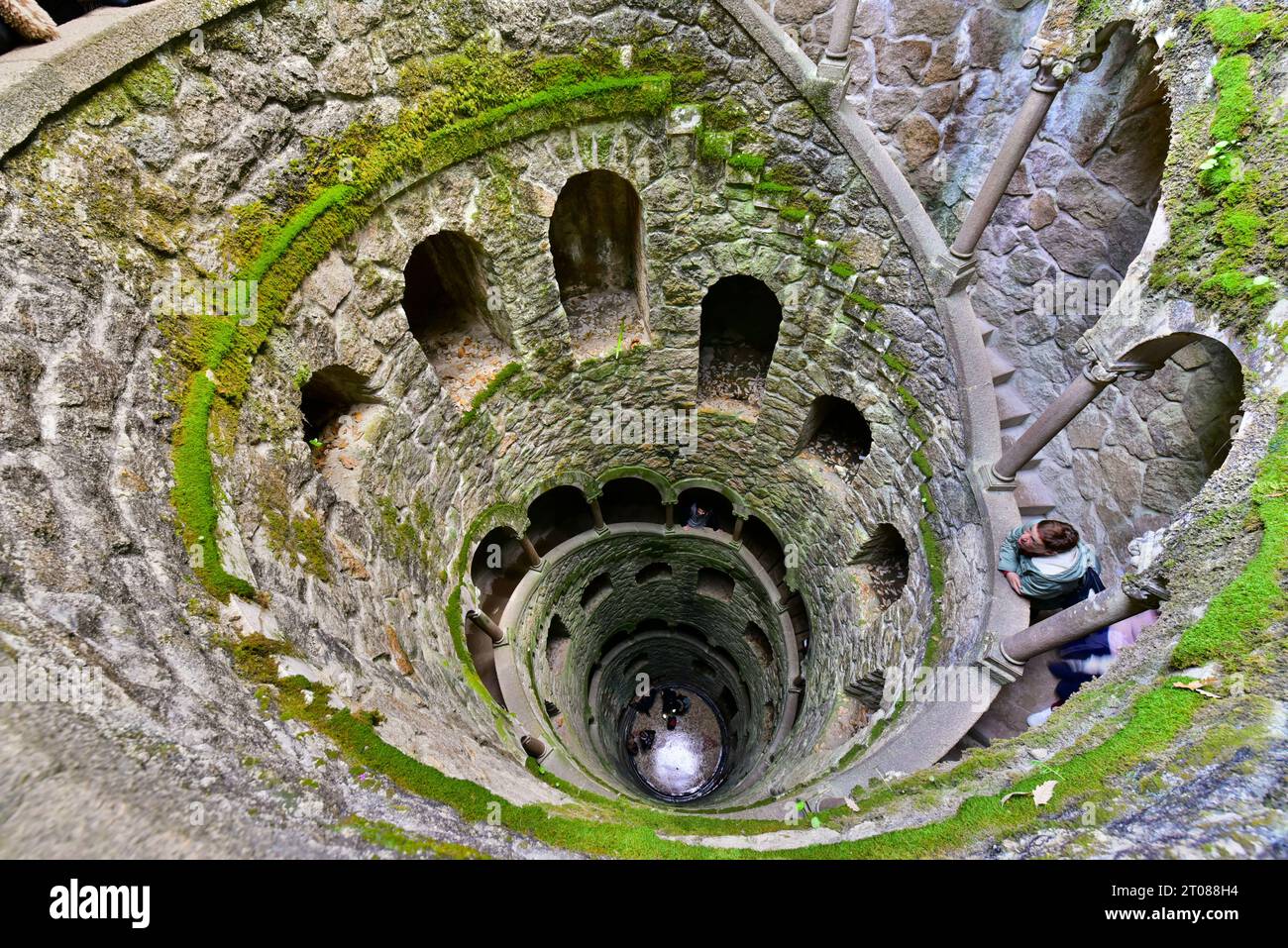 The Initiation Wells in the Quinta da Regaleira complex in Sintra ...