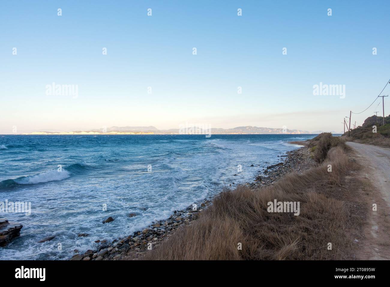 Mathraki island corfu hi-res stock photography and images - Alamy