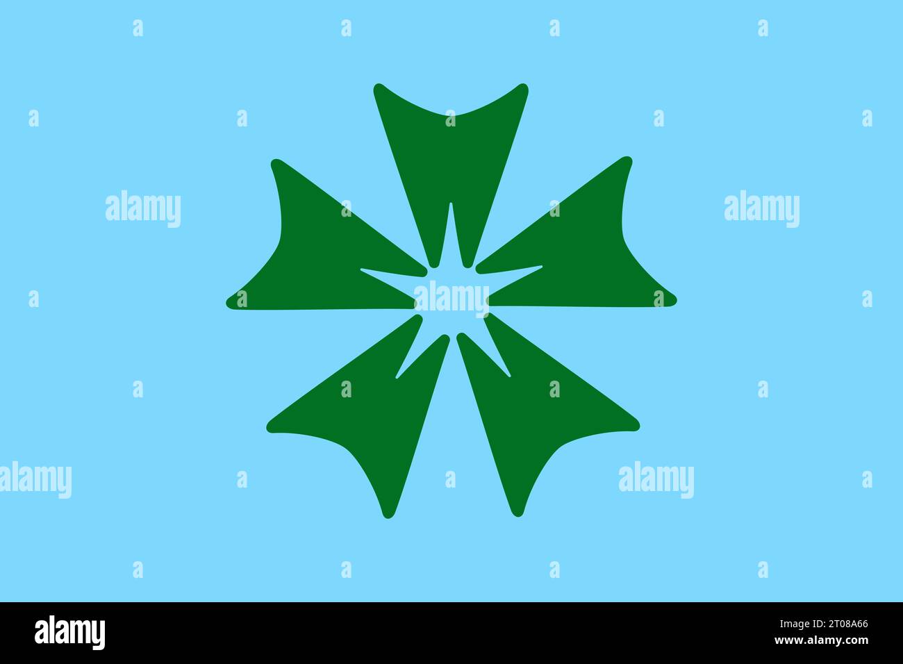 Flag of the town of Memuro Stock Photo - Alamy