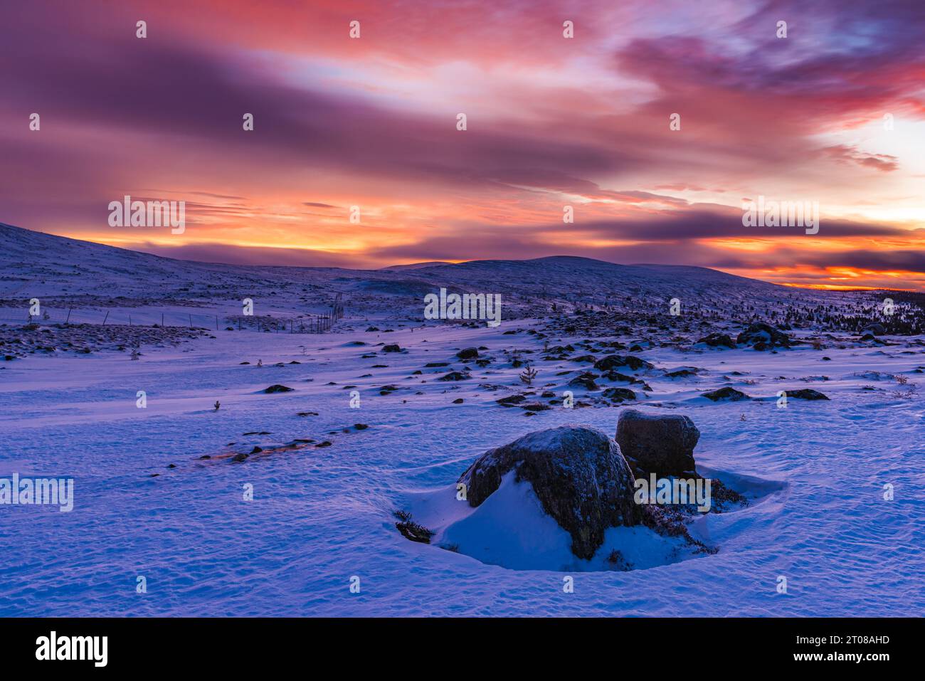 Beautiful nature landscape in winter hi-res stock photography and ...