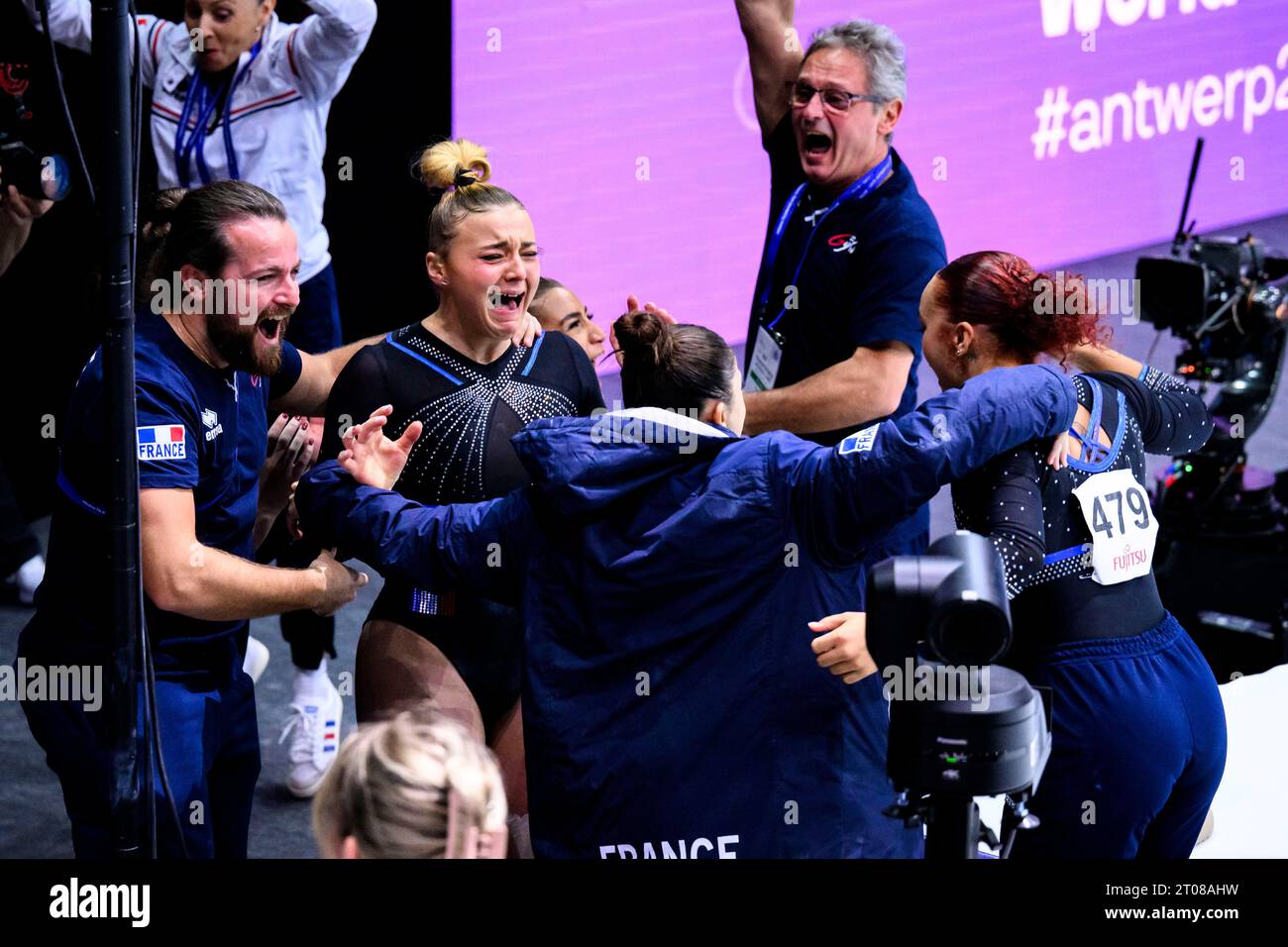 Antwerpen, Belgium. 04th Oct, 2023. Gymnastics: World Championship 2023 ...