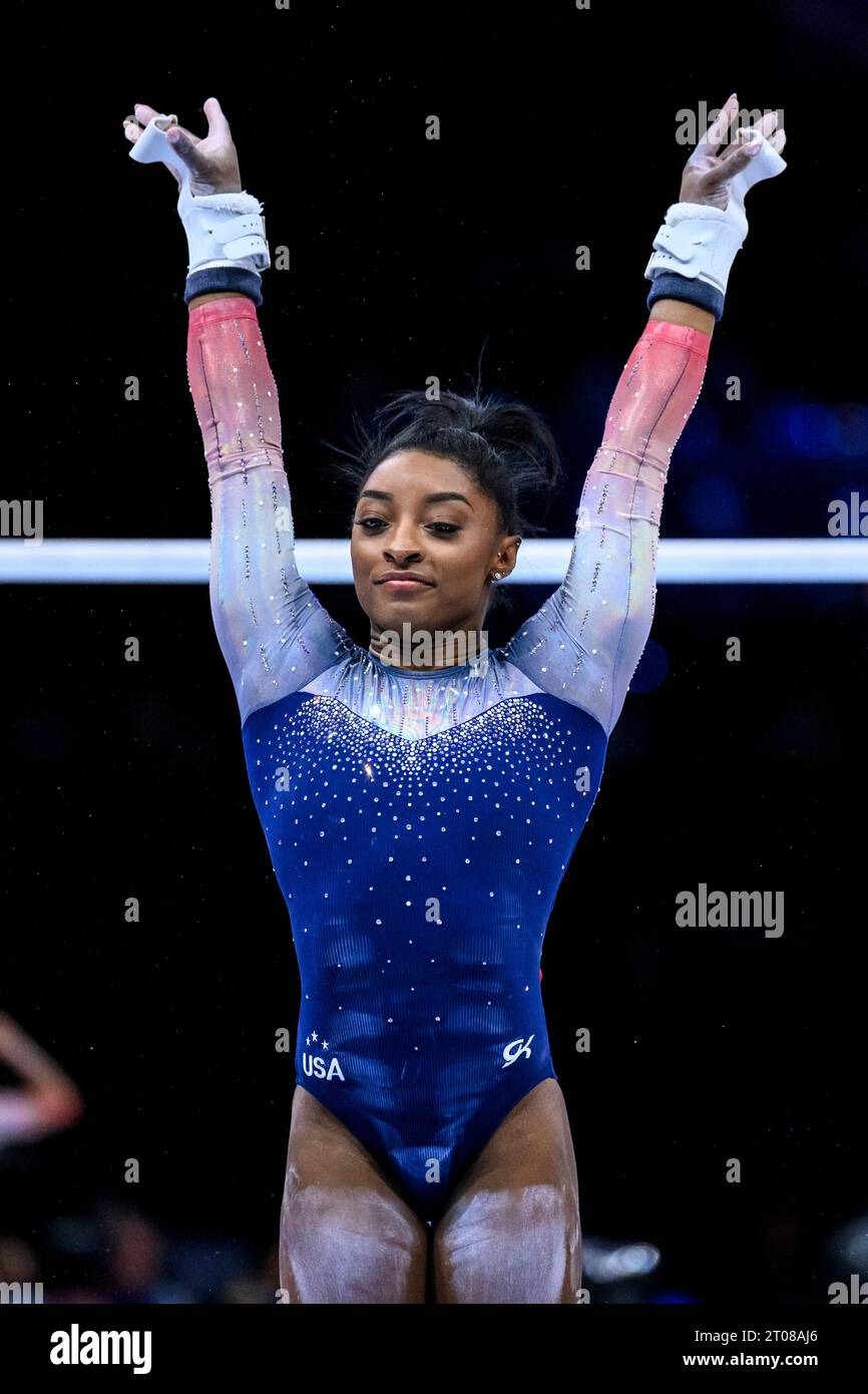 Antwerpen, Belgium. 04th Oct, 2023. Gymnastics: World Championship 2023 ...