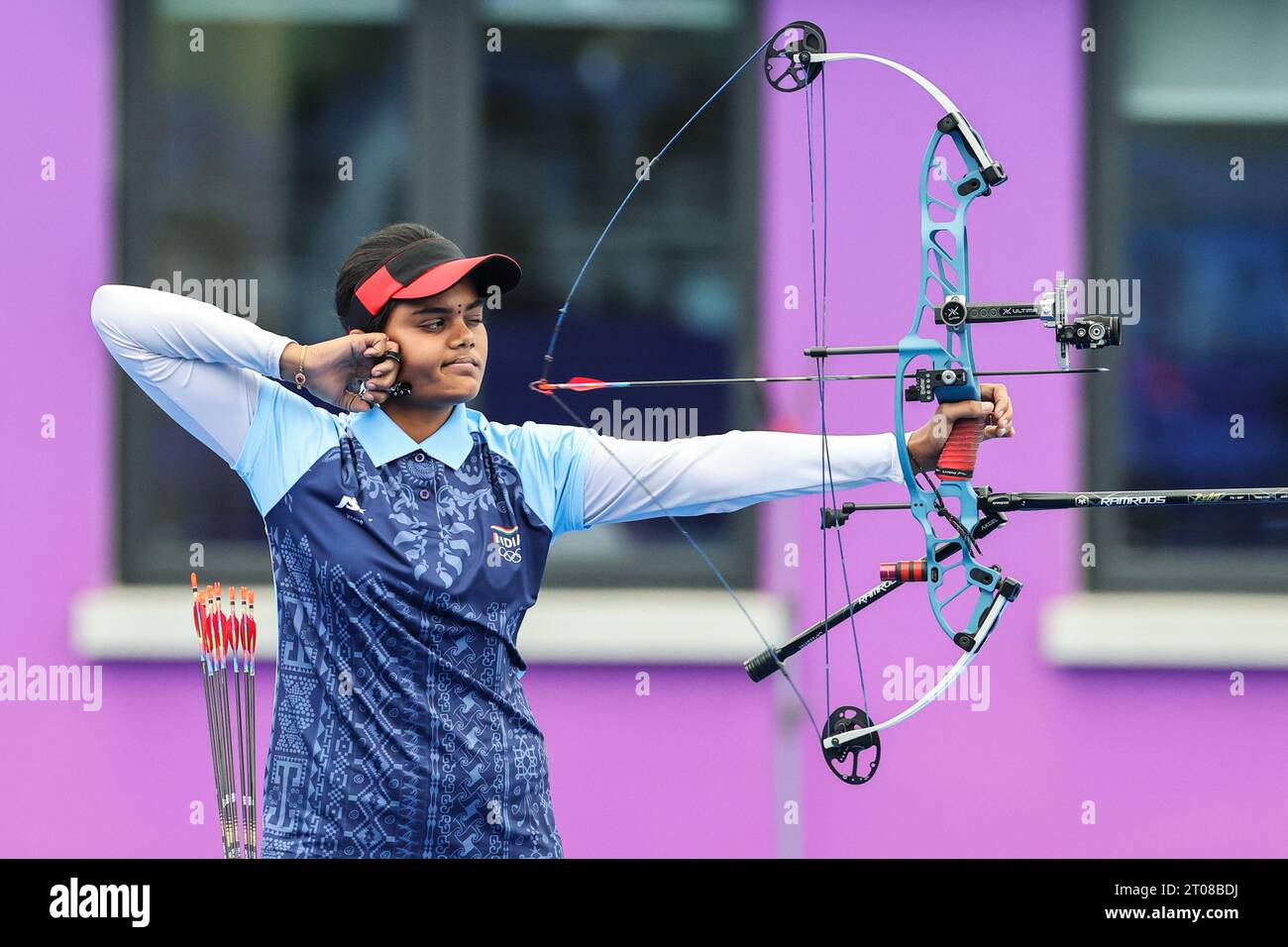 Hangzhou, China's Zhejiang Province. 5th Oct, 2023. Jyothi Surekha ...
