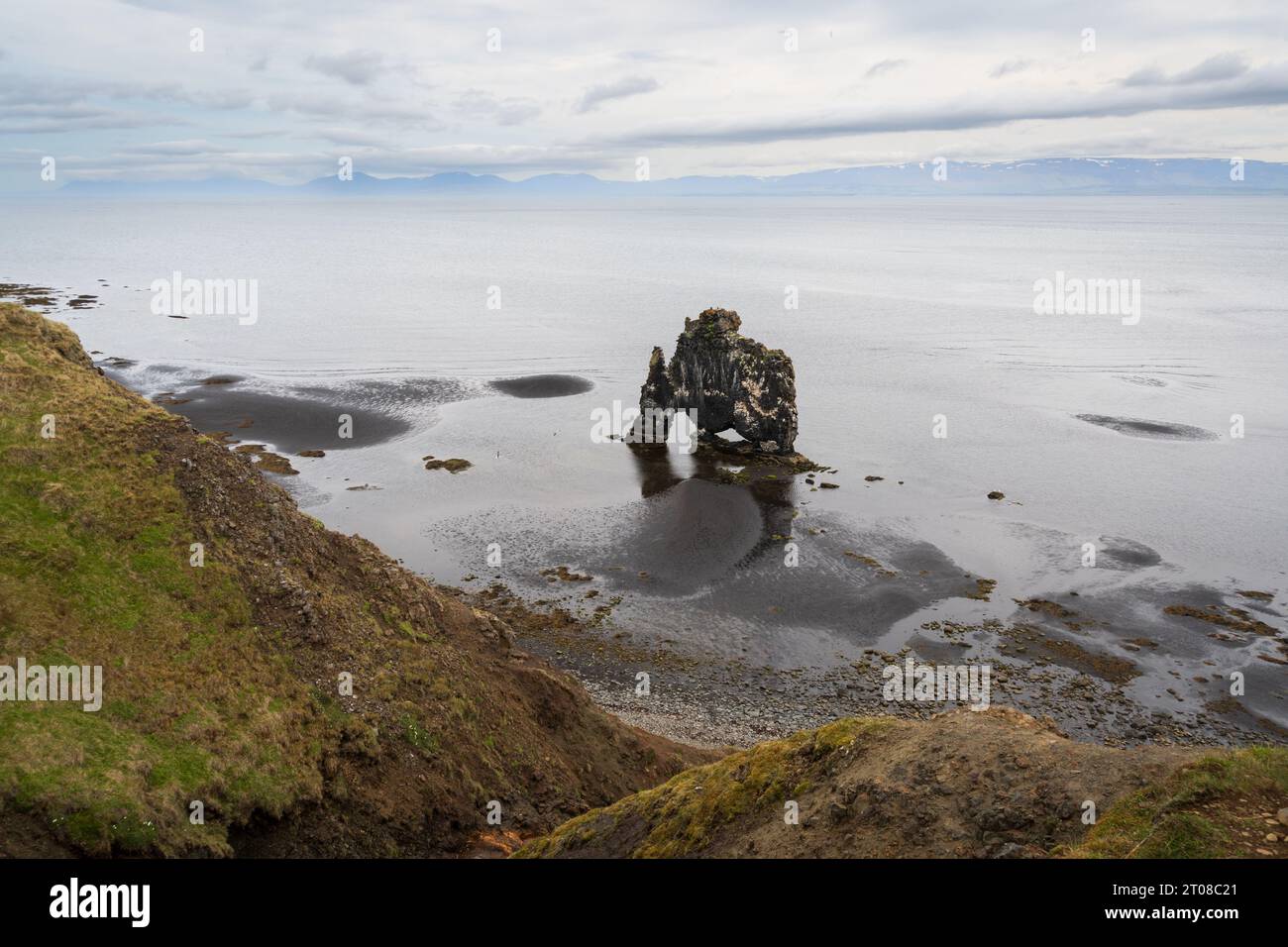 The Hvitserkur Basalt Stack in Northwest Iceland Stock Photo - Alamy