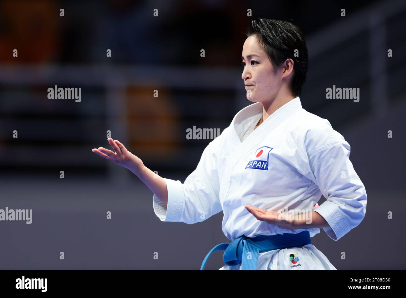 Hangzhou, China. 5th Oct, 2023. Kiyou Shimizu (JPN) Karate : Womens ...