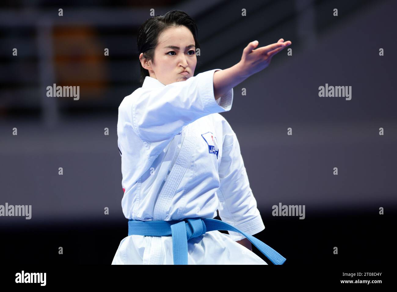 Hangzhou, China. 5th Oct, 2023. Kiyou Shimizu (JPN) Karate : Womens ...