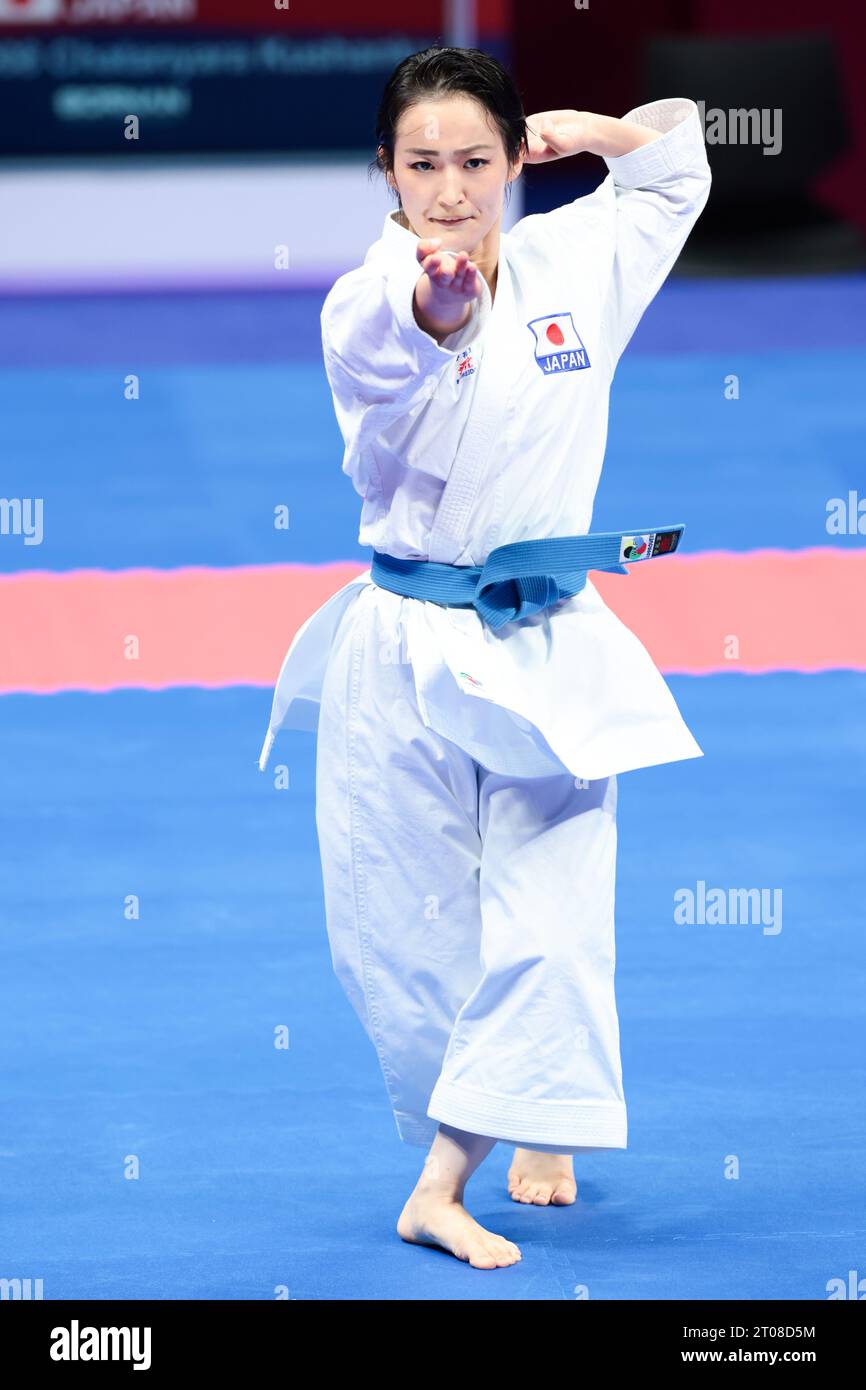 Hangzhou, China. 5th Oct, 2023. Kiyou Shimizu (JPN) Karate : Womens ...