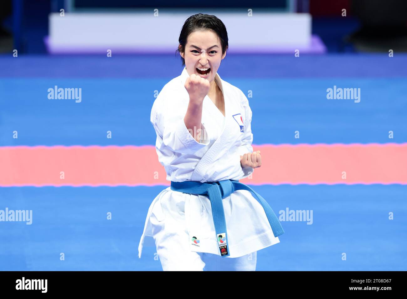 Hangzhou, China. 5th Oct, 2023. Kiyou Shimizu (JPN) Karate : Womens ...