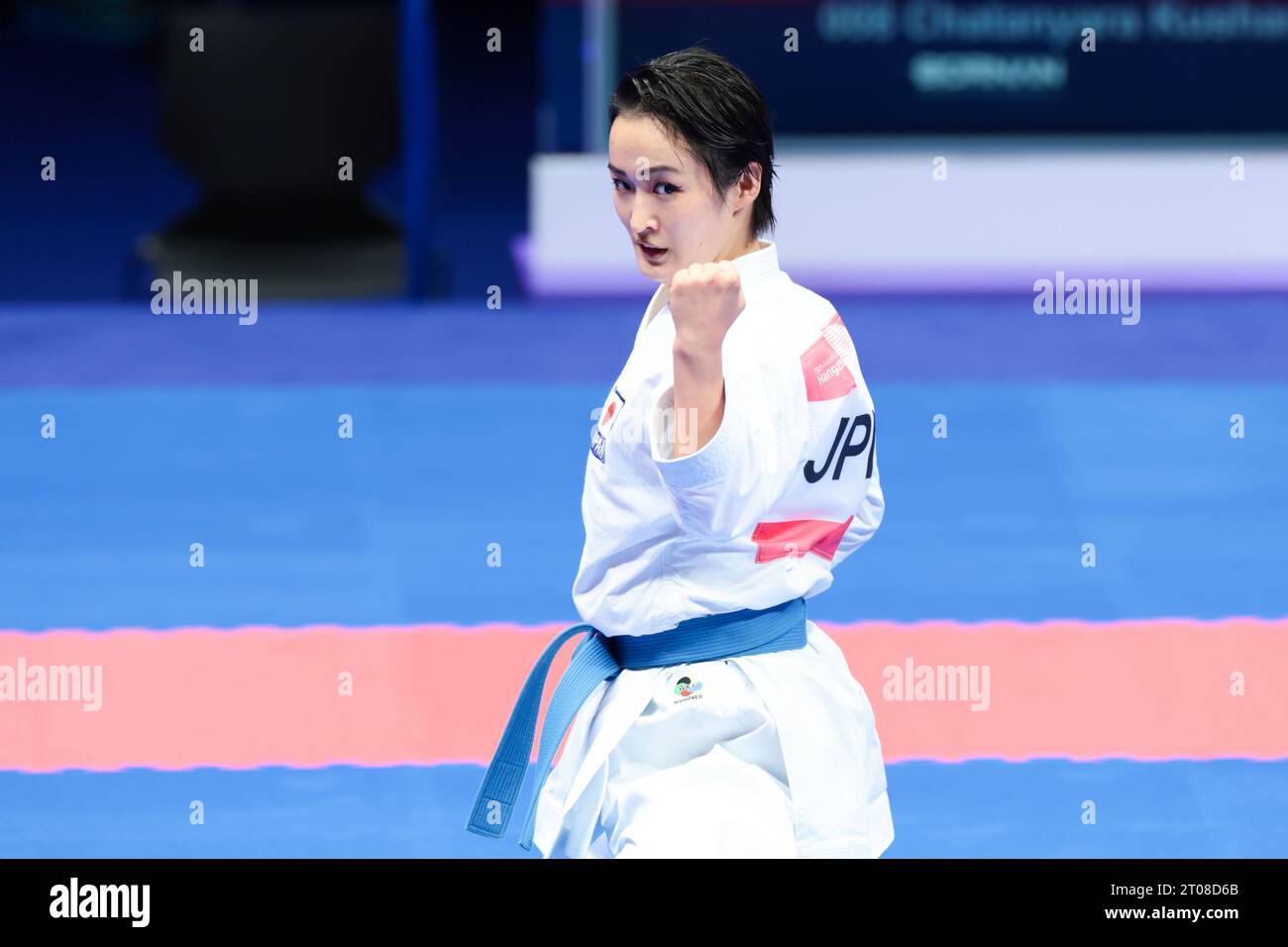 Hangzhou, China. 5th Oct, 2023. Kiyou Shimizu (JPN) Karate : Womens ...