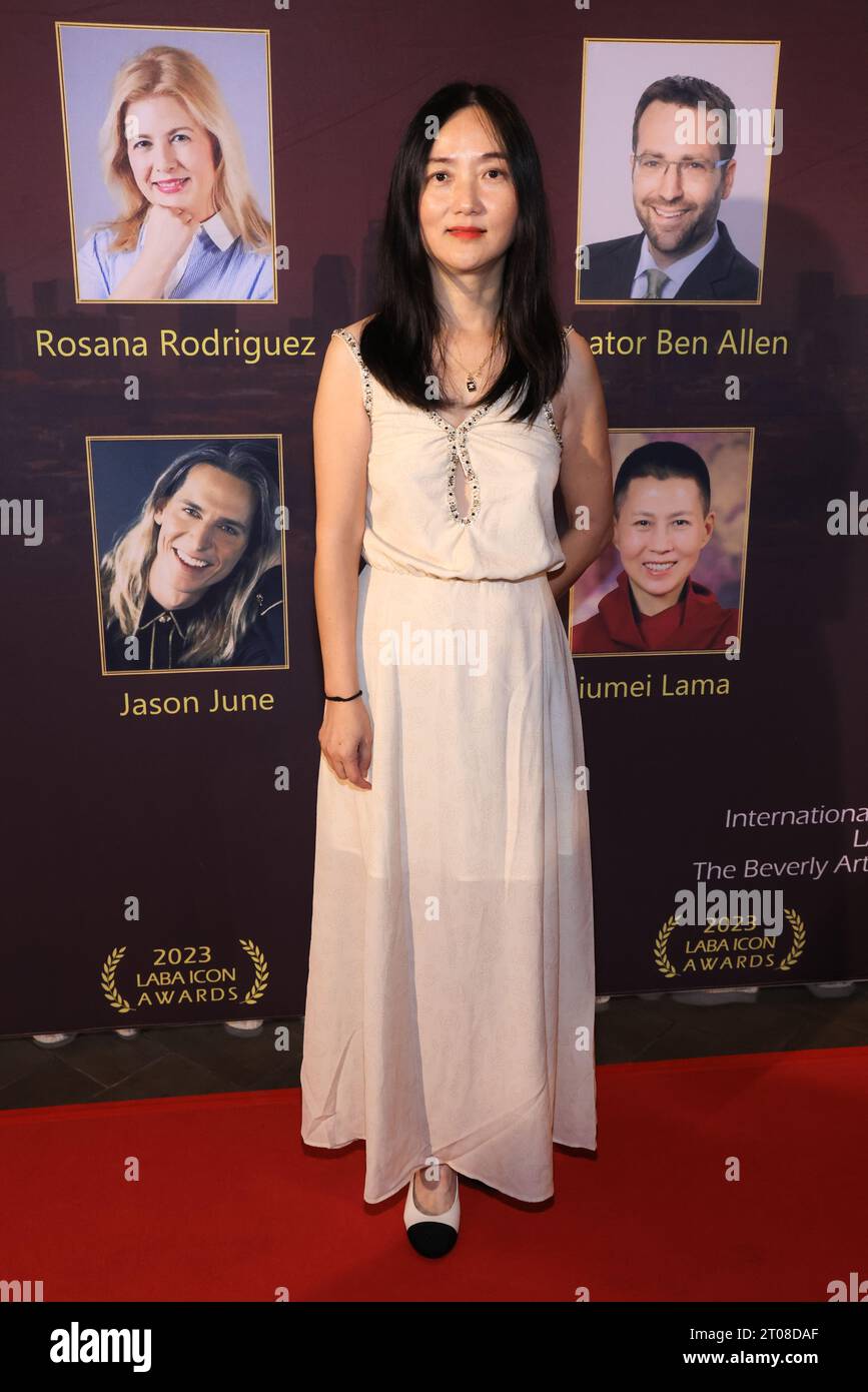 Los Angeles, California, USA. 22nd September, 2023. Christine Xu ...