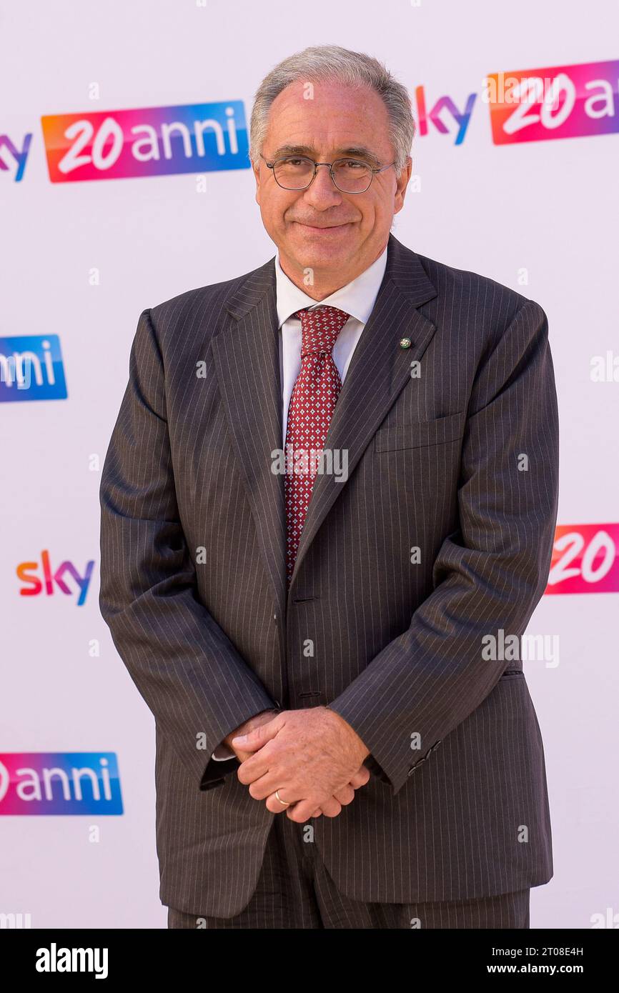 Rome, Italy. 04th Oct, 2023. The president of ''Open Fiber'' Paolo ...